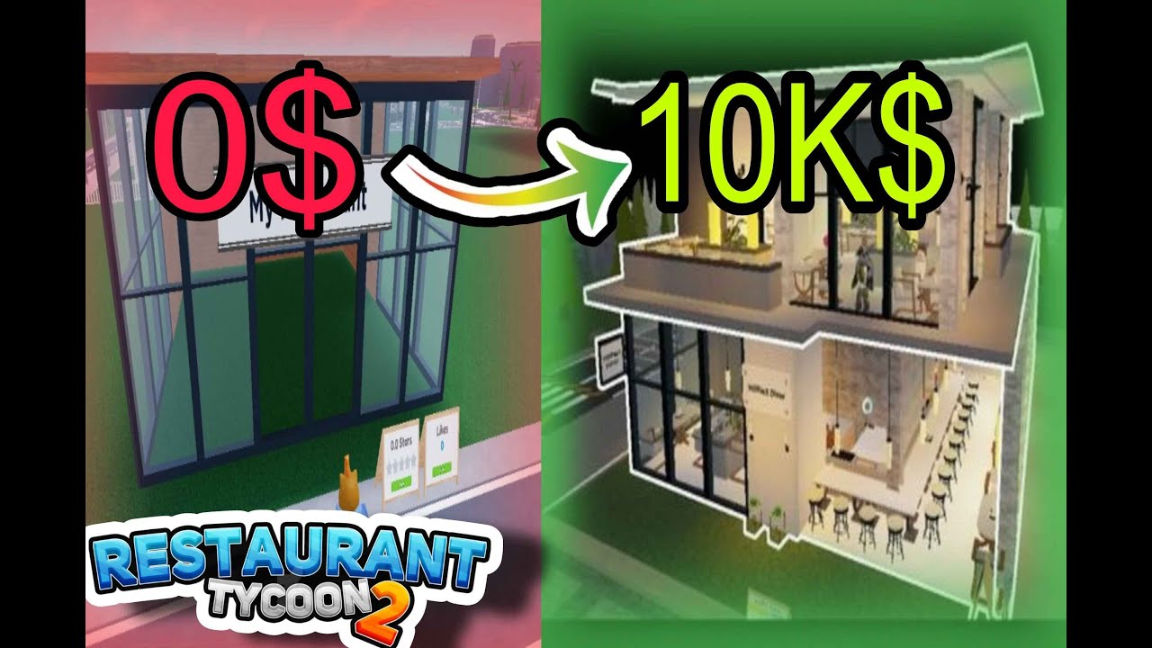 How fast can I get to 10k in Restaurant Tycoon 2! - YouTube