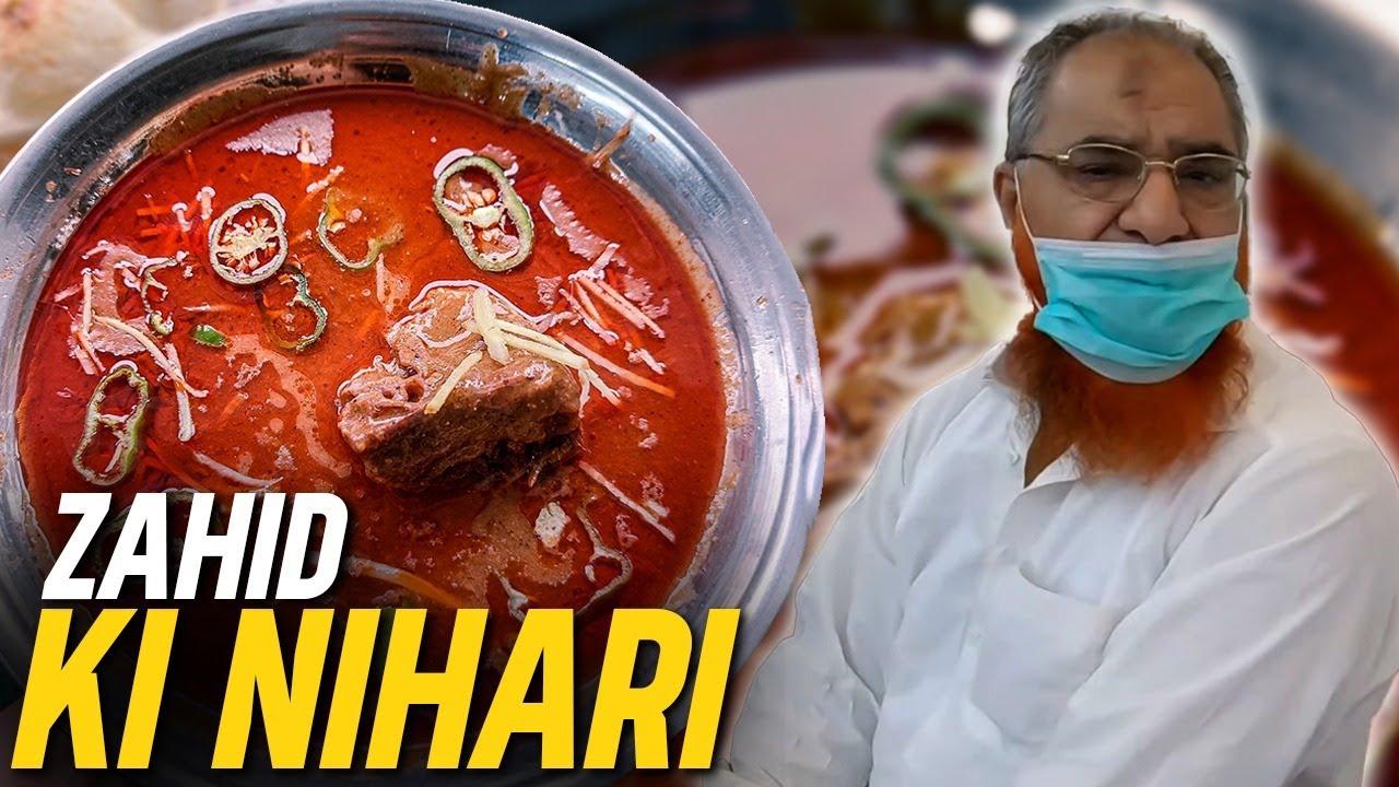 Pakistani streetfood | Famous Zahid Nihari | Tariq Road | Metafood ...