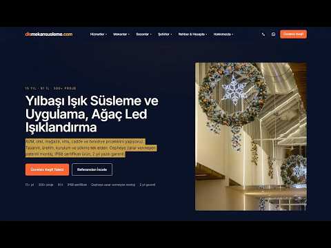 AVM Cephe Işıklandırması | Yılbaşı Döneminde Ziyaretçi Nasıl Artar?