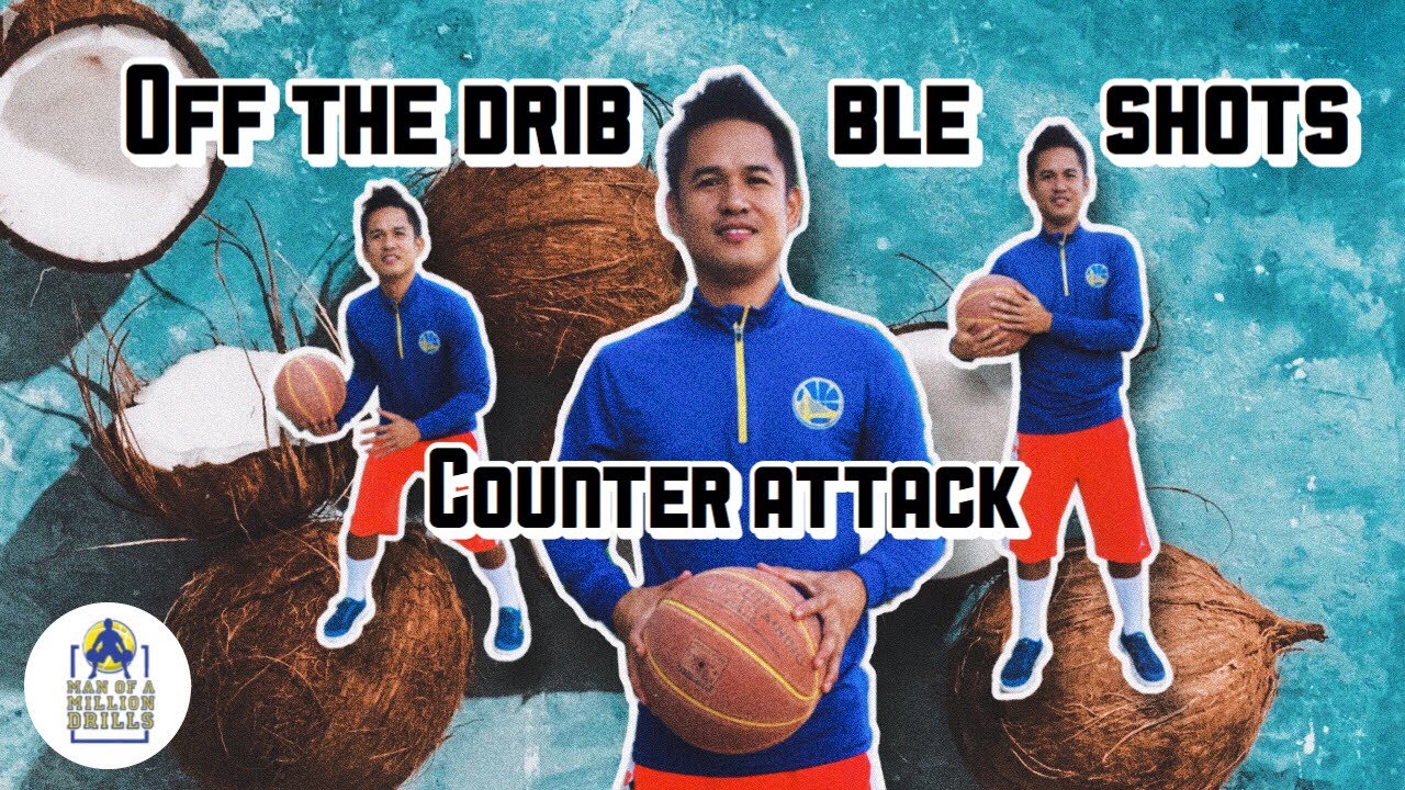 Off the Dribble Shot Counter Attack In Basketball - YouTube