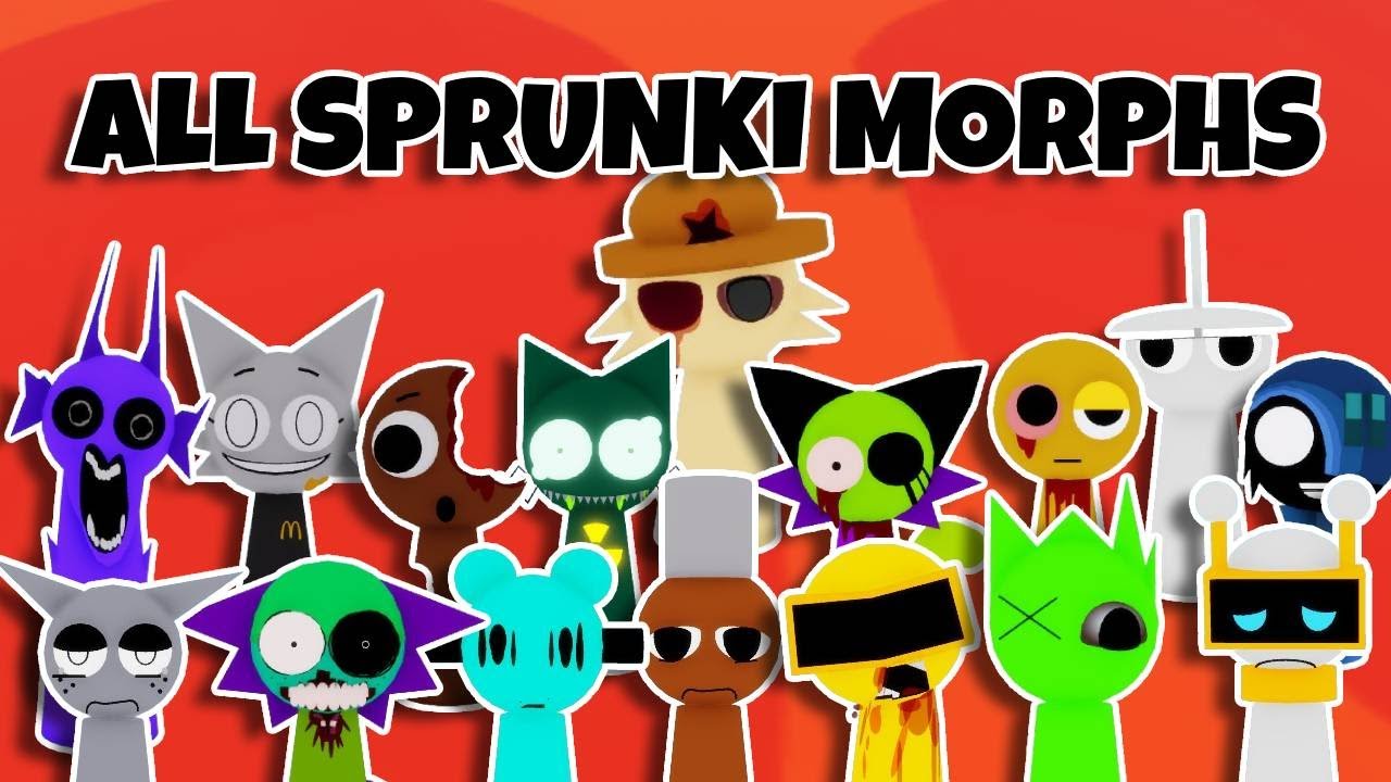 How to get ALL Sprunki Morphs & badges in Sprunki 3D Roleplay - YouTube