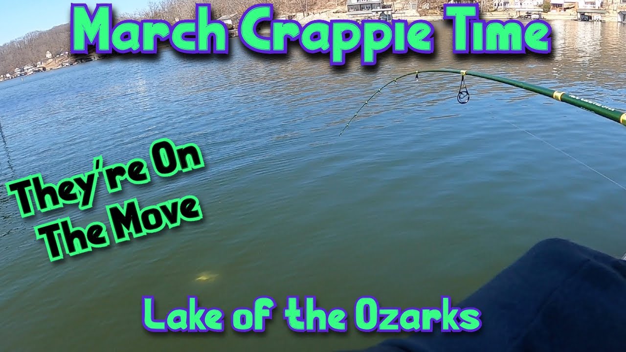 March Crappie Fishing | Lake of the Ozarks - YouTube