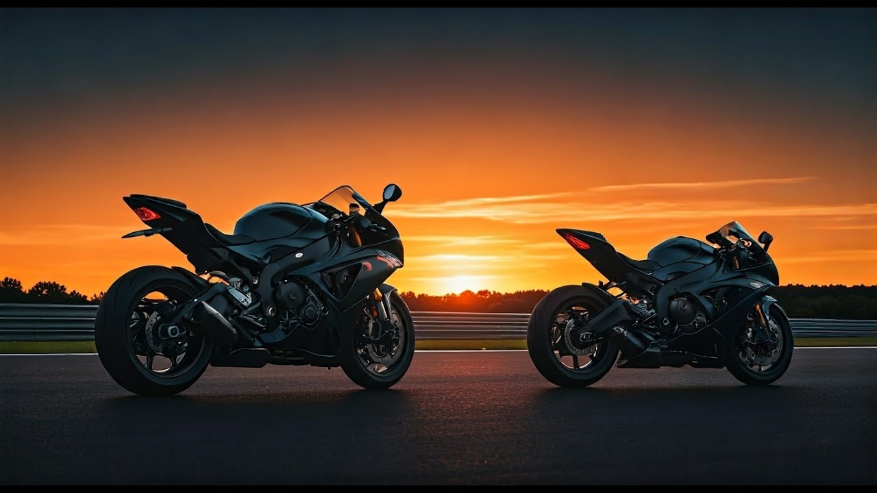 BMW S1K x NINJA ZX6R Florida Night Ride Cinematic[4K] - YouTube