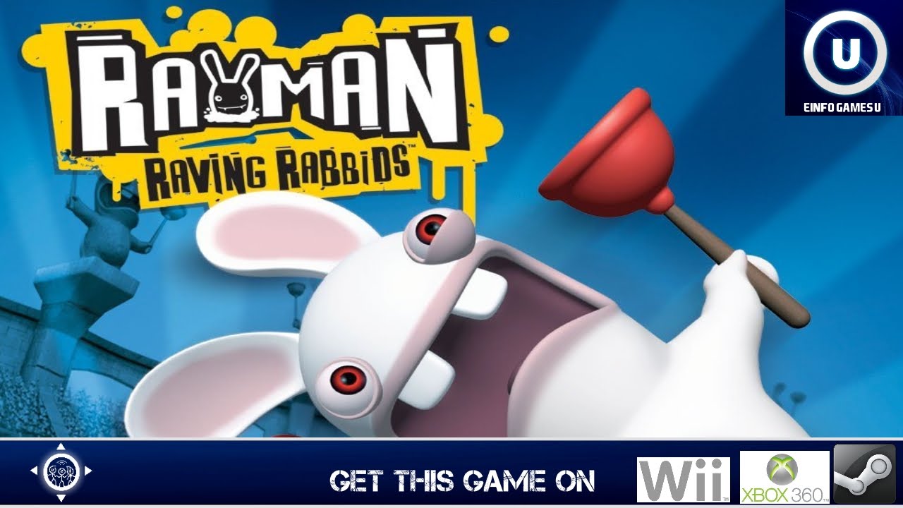 Rayman Raving Rabbids - HD Gameplay - YouTube