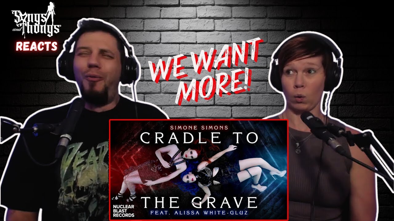 Simone Simons Cradle to the Grave ft Alissa White Gluz REACTION by ...