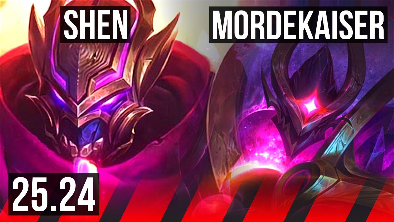 SHEN vs MORDEKAISER (TOP) | Perfect KDA: 10/0/10 | EUNE Grandmaster ...