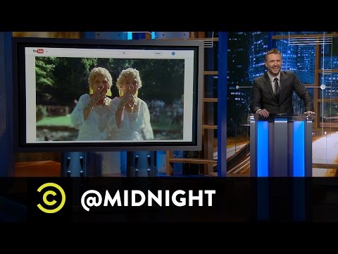James Davis, David Krumholtz & Lauren Lapkus - Power Pointless - @midnight with Chris Hardwick