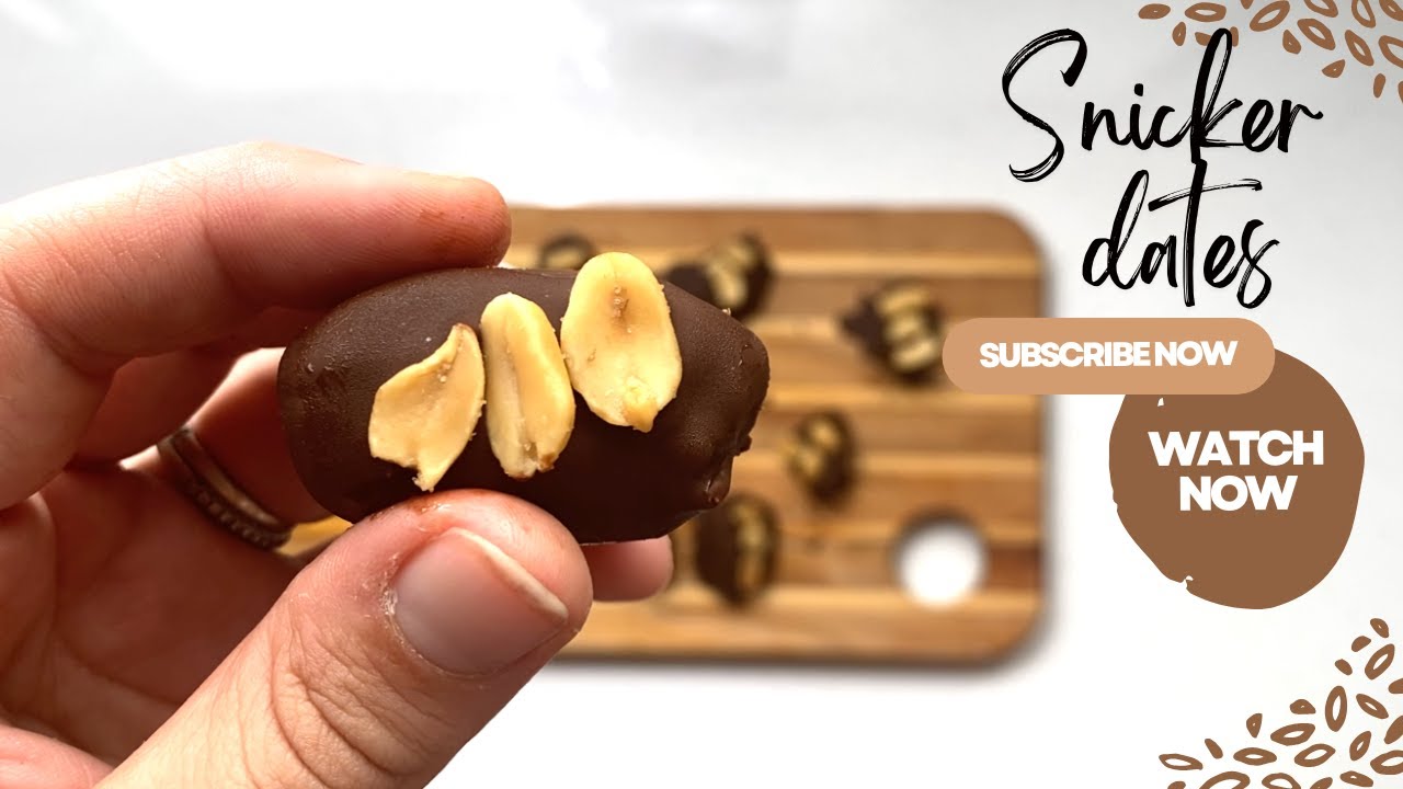 Snicker dates recipe | easy, quick and Incredibly delicious - YouTube