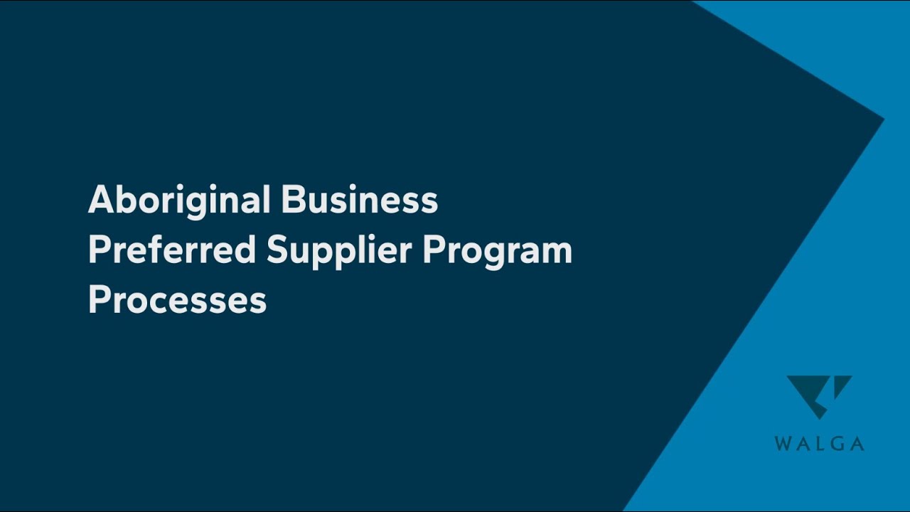 Empowering Aboriginal Businesses: WALGA Preferred Supplier Program ...