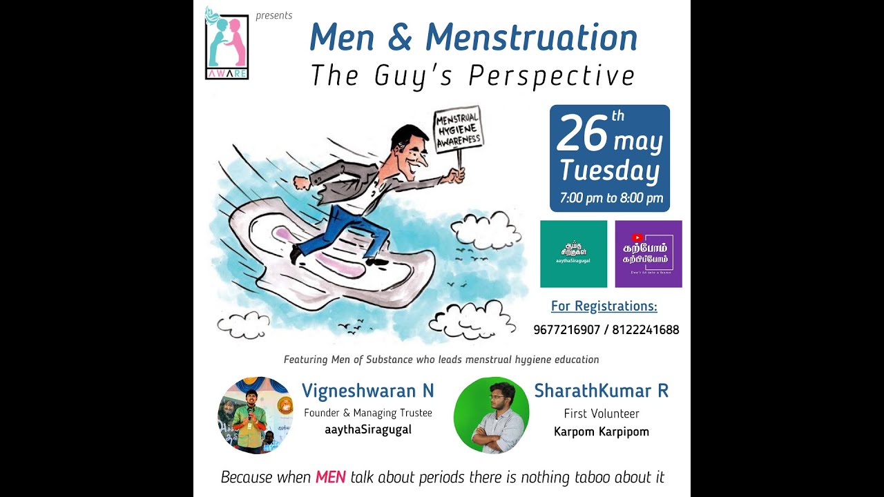 Men on Menstruation | The Guy's Perspective - YouTube