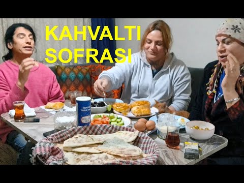 KAHVALTI MASASI EV YAPIMI GÖZLEME