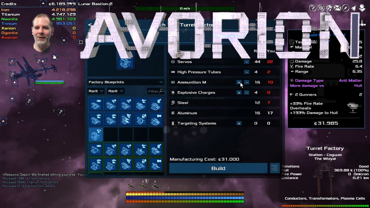 🔫 Turret Factory 📡 Let's Play Avorion S1E18 - YouTube