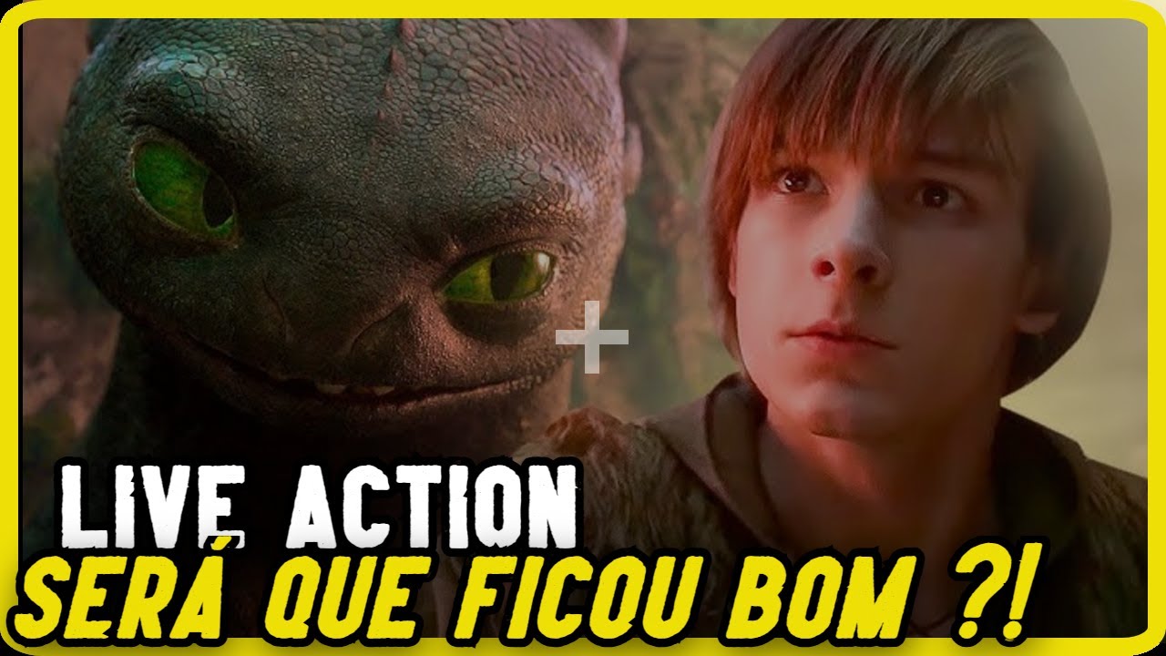 O LIVE -ACTION DE COMO TREINAR SEU DRAGÃO FUNCIONA ? | ANÁLISE COMPLETA ...