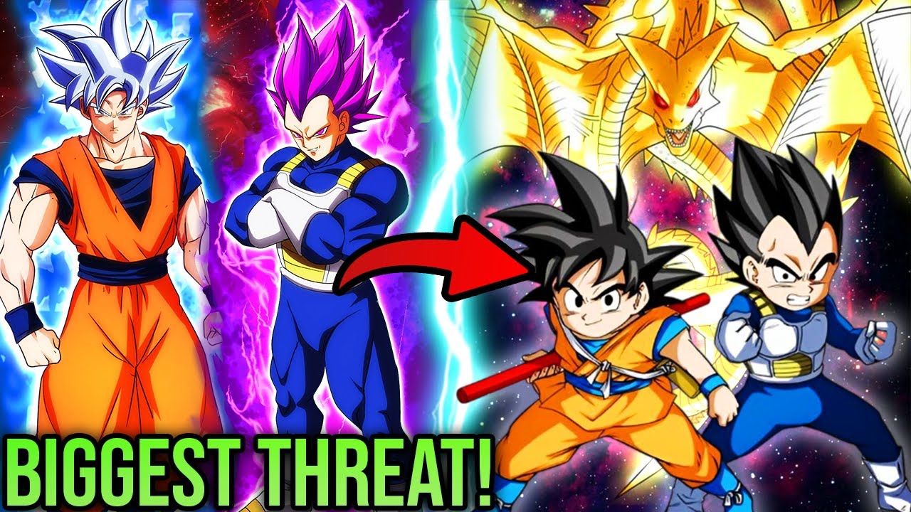 Real Reason GOKU & VEGETA Turned Into A Kids Again 😱 Biggest Evil ...