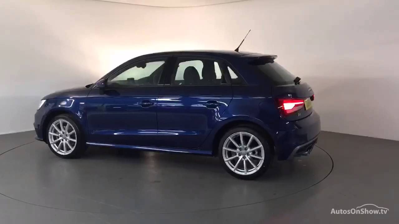 DA15WVF AUDI A1 SPORTBACK TFSI S LINE BLUE 2015, Derby Audi - YouTube
