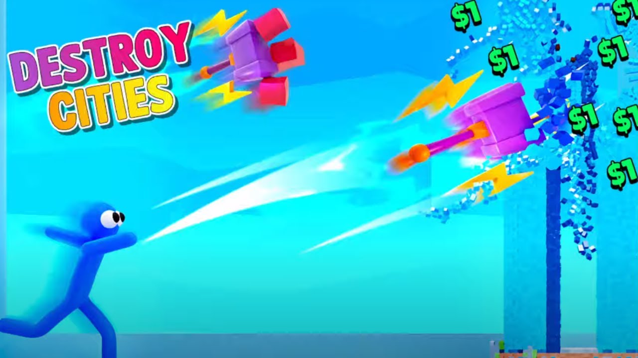 Destroy Cities Mobile Game | Gameplay Android & Apk - YouTube