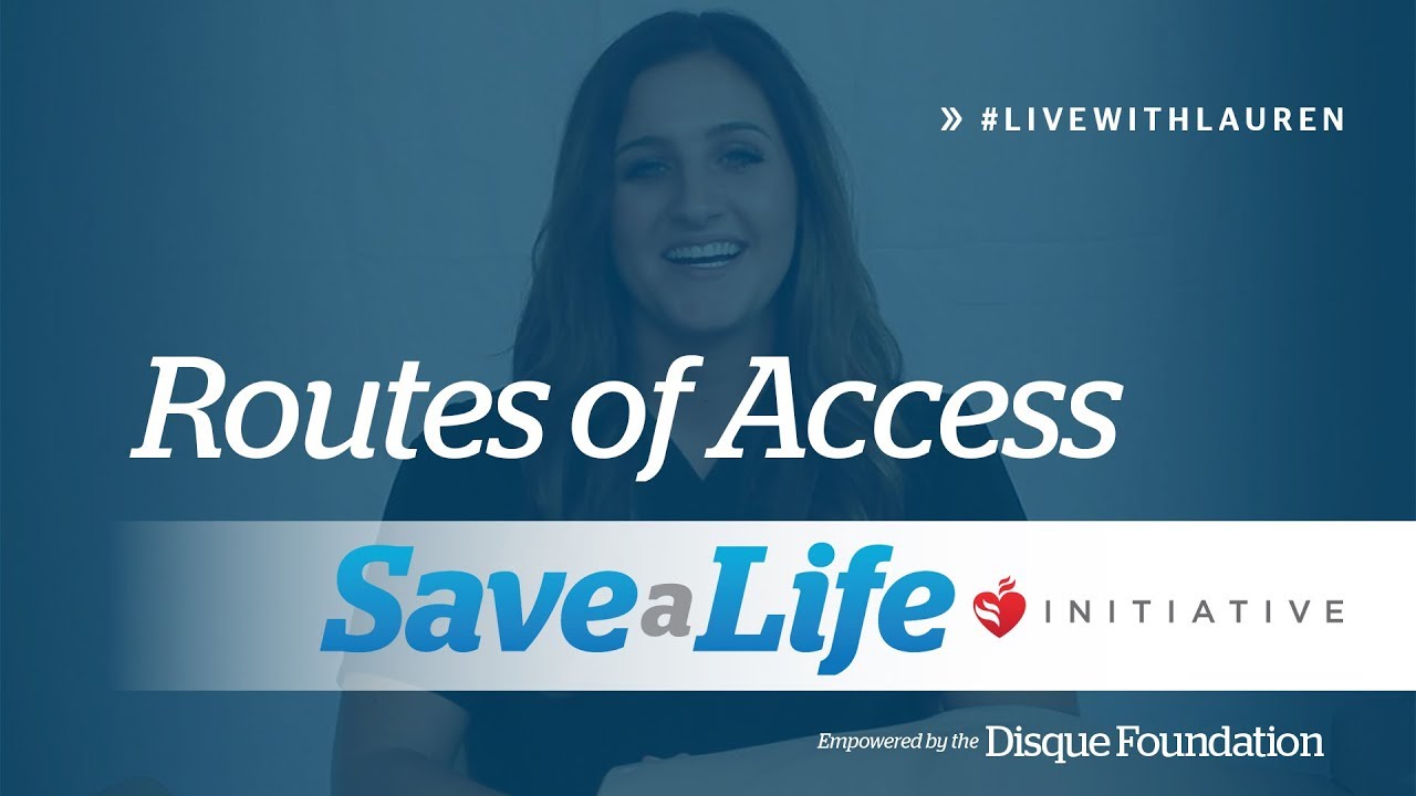 Routes of Access- Routes of Access in ACLS (2019) - YouTube
