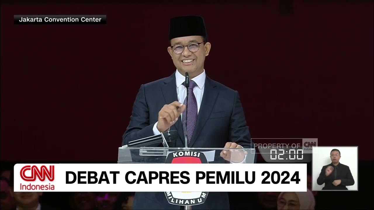 FULL Segmen 4 Debat Capres Kelima: Saling Tanya Jawab dan Penjelasan Soal Tema Debat - YouTube