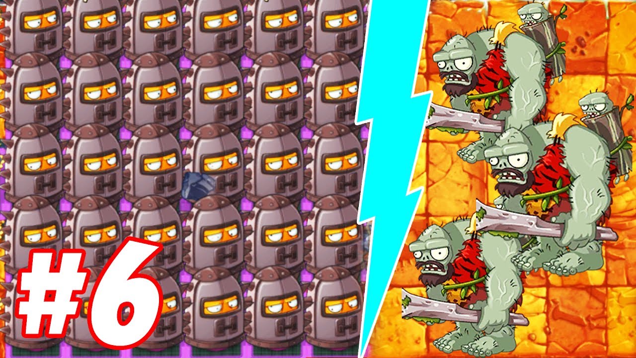 Endurian Level 10 Maximum Level Power Up vs Jurassic Gargantuar Plants ...
