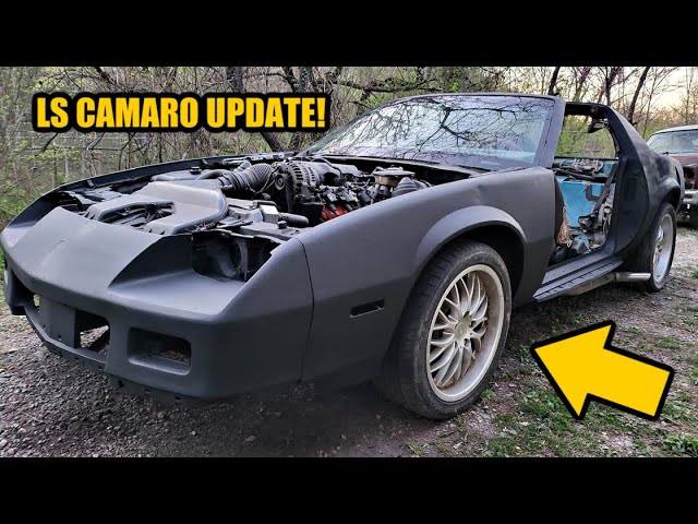 Flat Black Third Gen Camaro