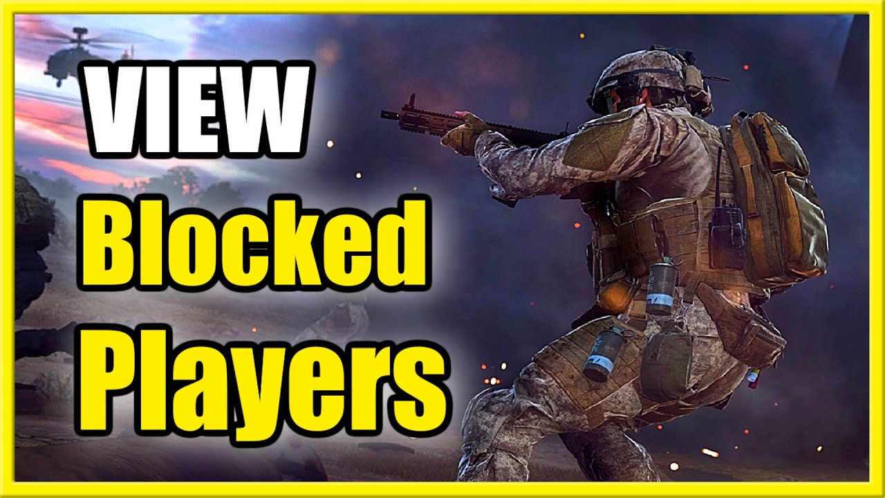 How To View Blocked Players And Unblock Them In Cod Warzone 2 Easy