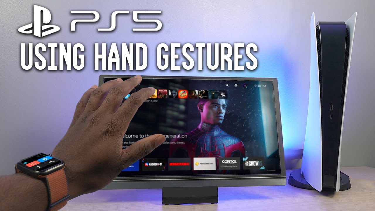 How to Control PS5 using Hand Gestures! (with Apple Watch) - YouTube