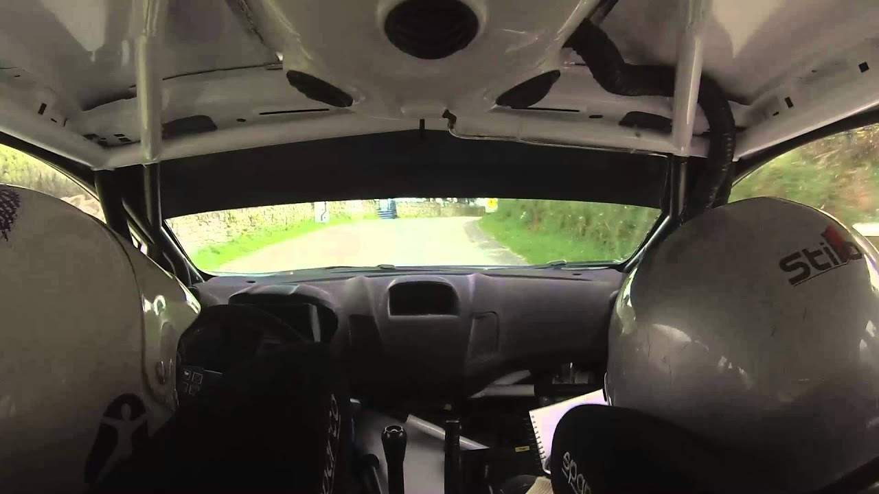Alex Laffey and John Connor Manx National rally ss14 - YouTube