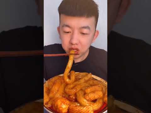 ASMR Soslu Çin Yemekleri Yeme🌶  CHINESE FOOD MUKBANG EATING SHOW 10
