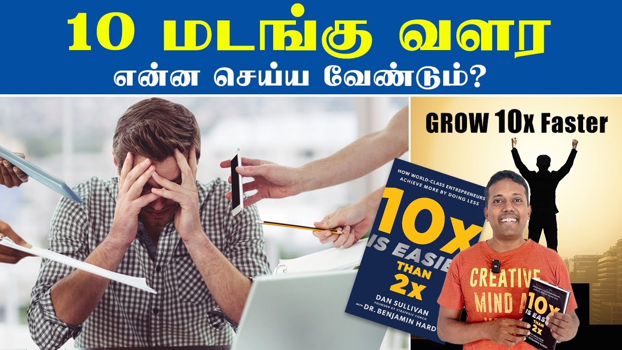 How to grow 10x Faster | 10x is easier than 2x Book Review - YouTube