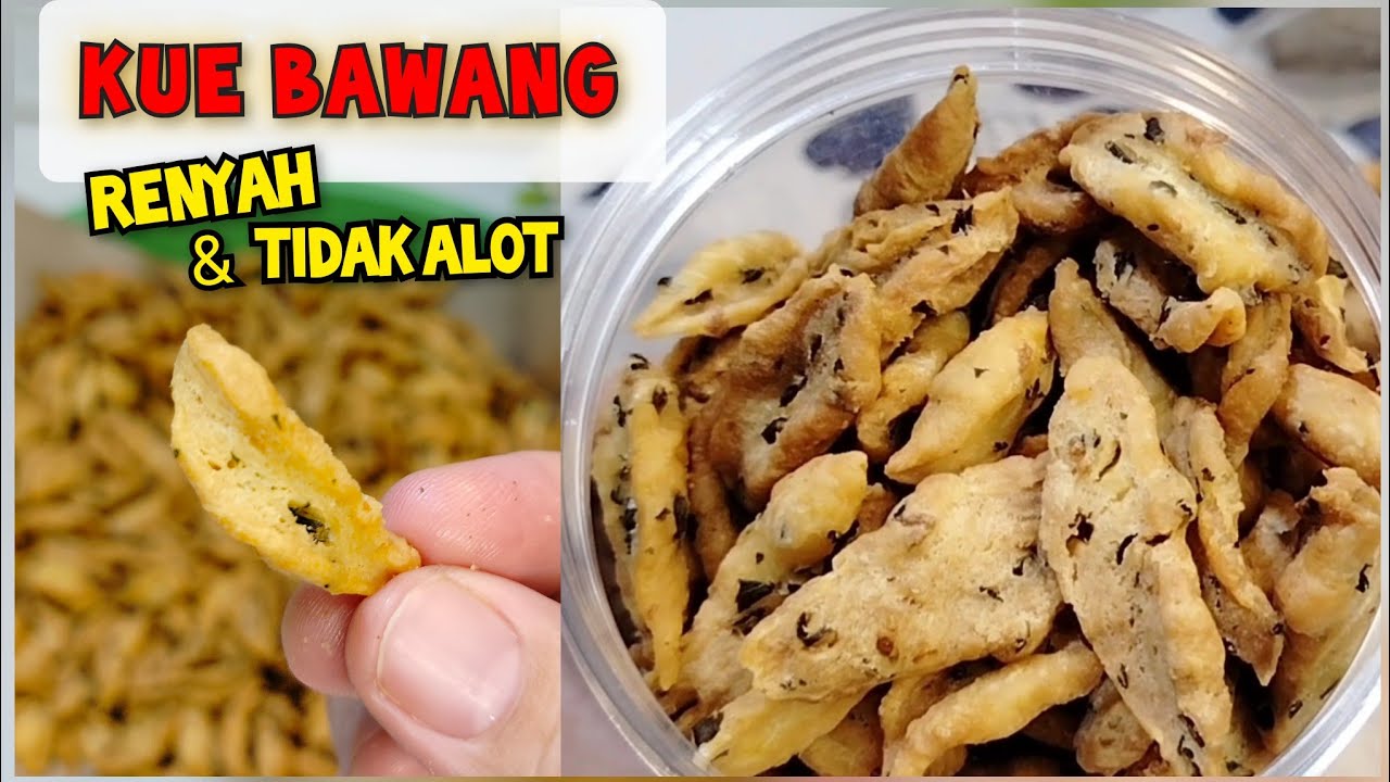 Kue Bawang Gunting Viral!!! mudah,cepat,Renyah dan tidak alot - YouTube