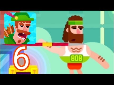 Bowmasters Android,IOS Gameplay Walk-through Part6 - YouTube