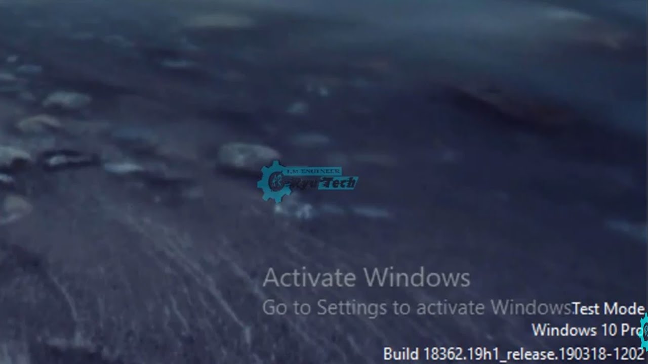 menyembunyikan Watermark test mode | Hide watermark test mode - Windows ...