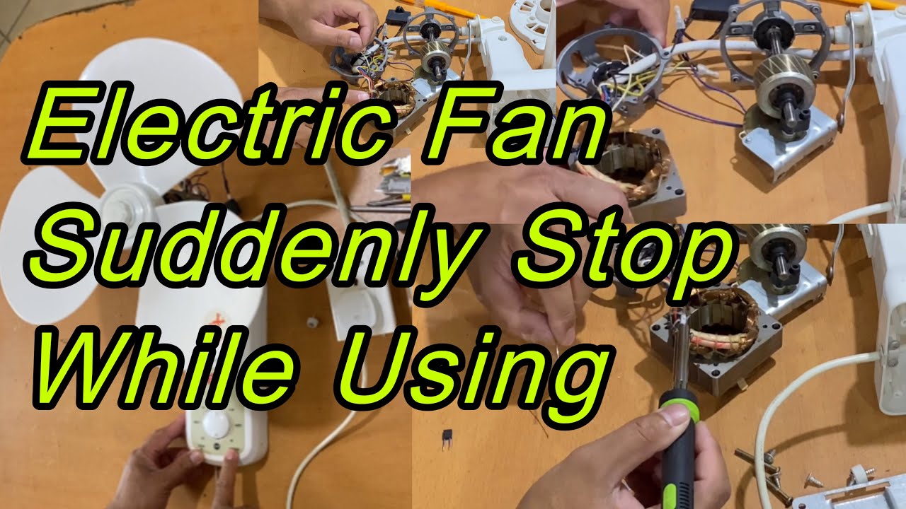 Electric Fan Repair - YouTube
