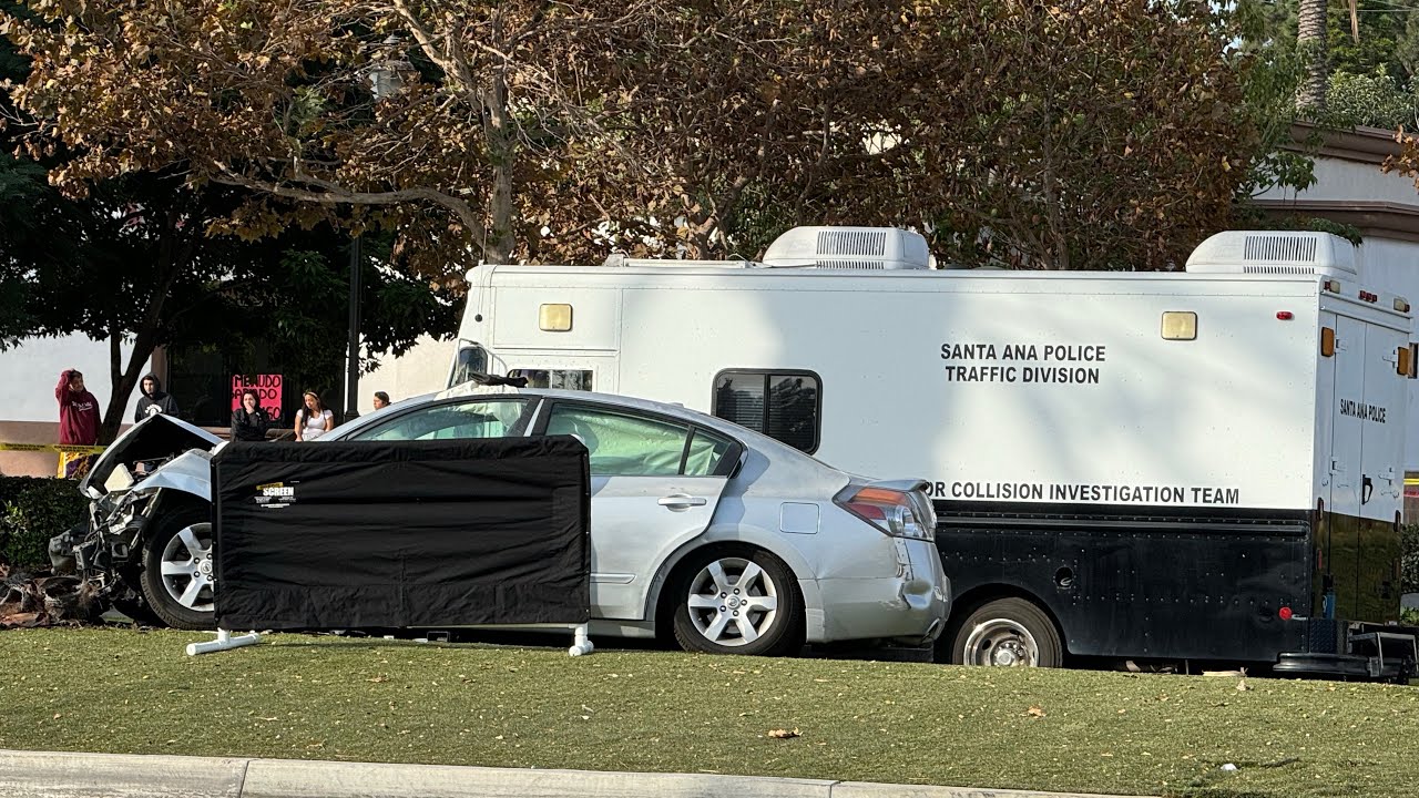 A Single Car Collision Results In A Fatality In The City Of, Santa Ana ...