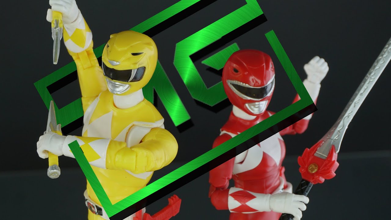 Lightning Collection I MMPR Red and Yellow "Swap" 2-Pack Toy Review ...