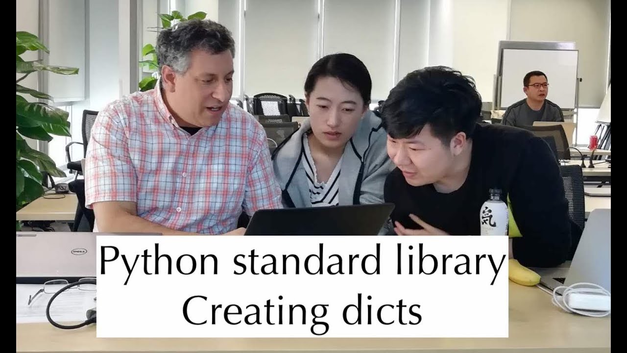 Python standard library: Creating dicts - YouTube
