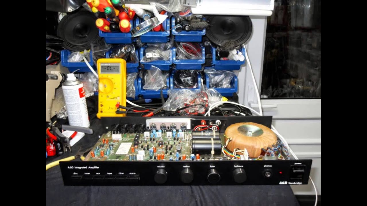 Cambridge A60 Amplifier Repair - YouTube
