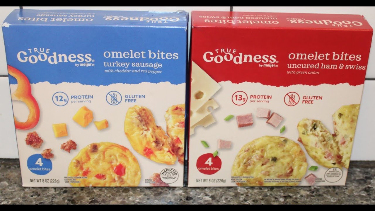 True Goodness by Meijer Omelet Bites: Turkey Sausage and Uncured Ham ...