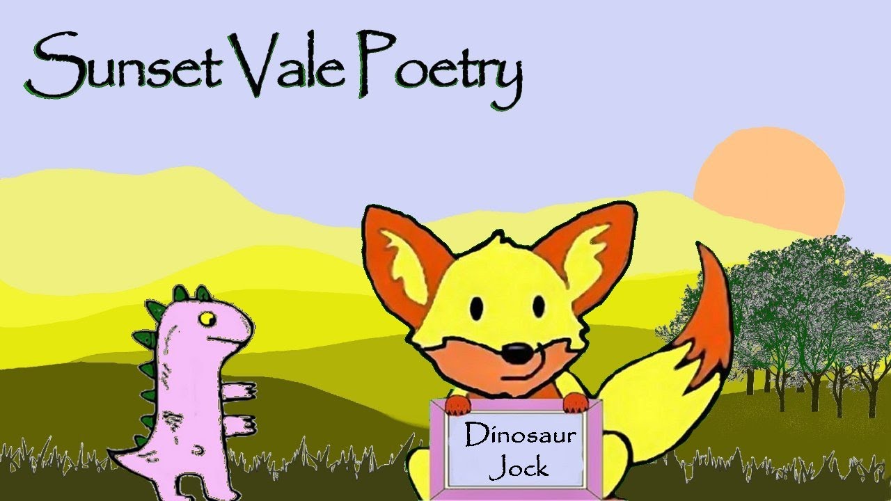 Funny Kids poem - "Dinosaur Jock". A short limerick poem for children ...