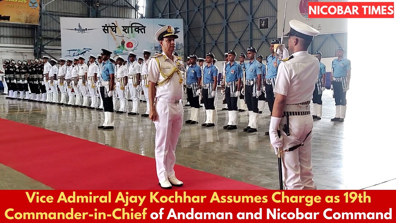 Vice Admiral Ajay Kochhar Assumes Charge as 19th Commander-in-Chief of ...