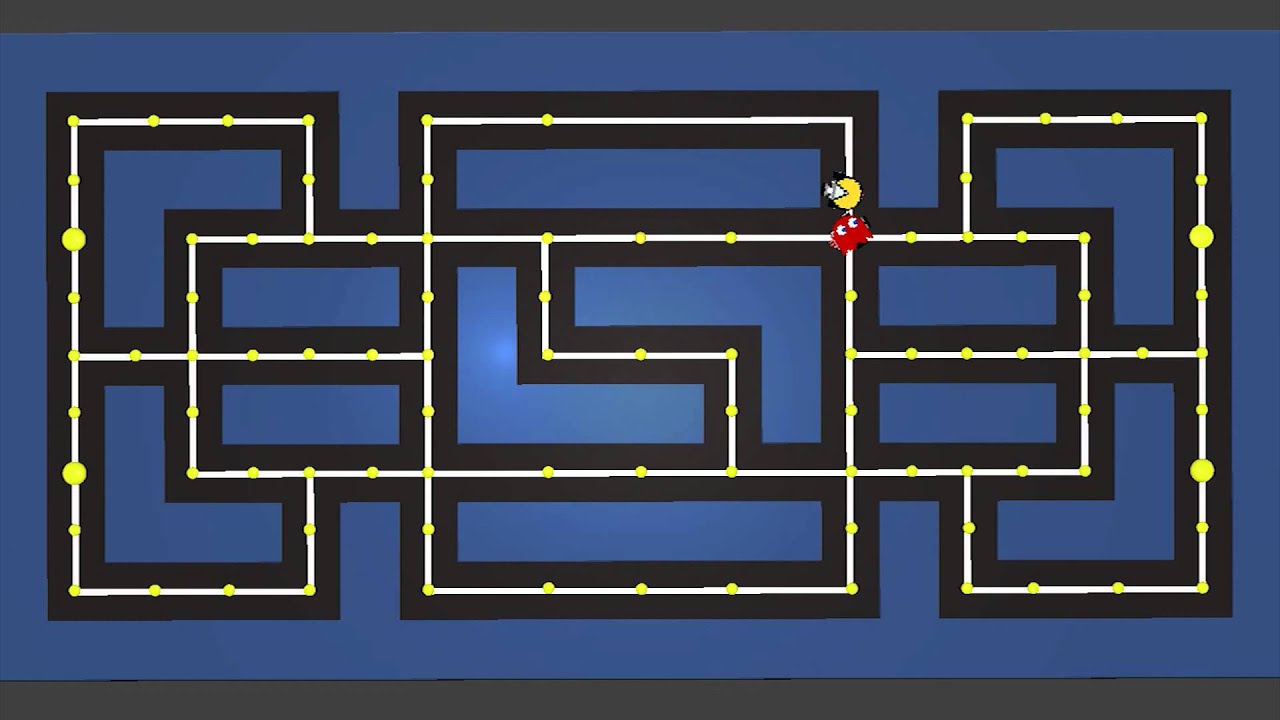 Pacman Meets Virtual Robotics Toolkit - YouTube