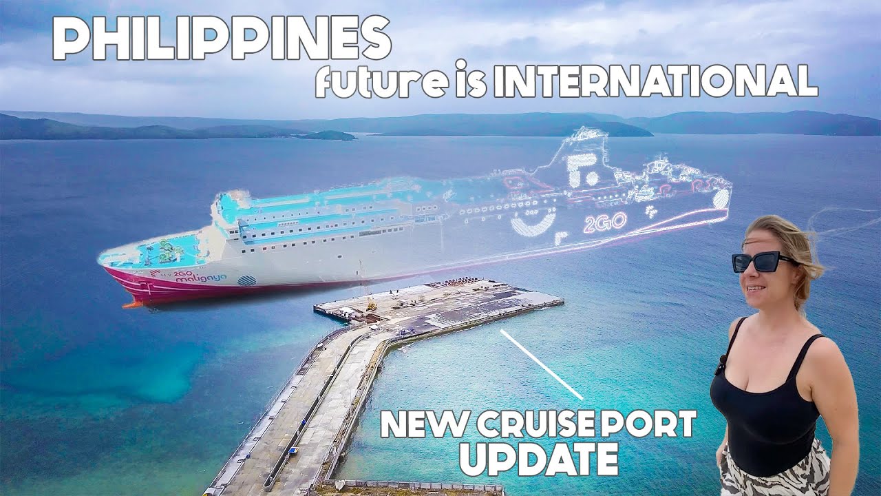 🇵🇭 SIARGAO international Port Update ! Philippines gets BEST Cruise ...