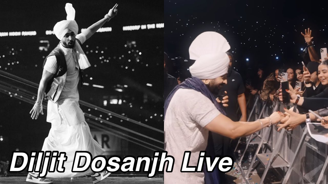 Diljit’s Live Concert (Dil-Luminati Tour) ♥️ 💃🏼 🎶 - YouTube