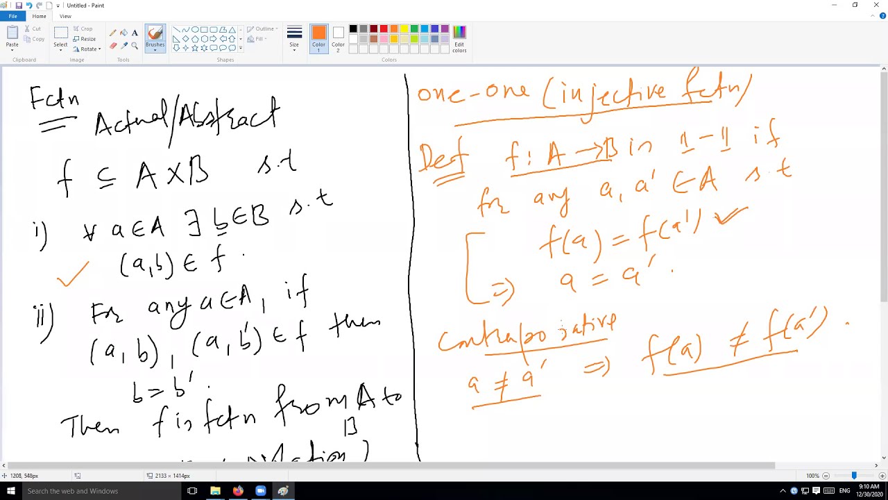 Detailed of theory of Injective/Onto, bijections, inverse and ...