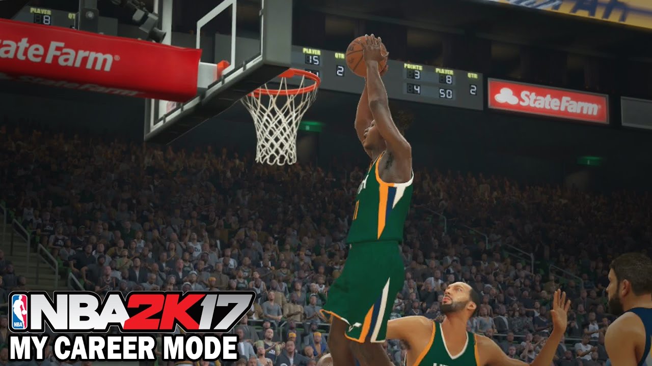 NBA 2K17 My Career - Ep. 10 - "SLAM DUNK CITY!!!" - YouTube