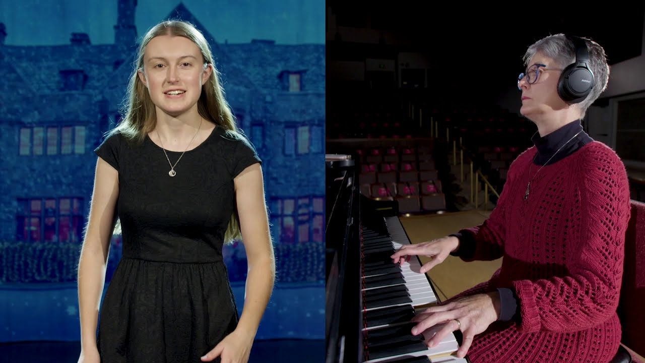 Glee Spotlight - Kiersten Bjork sings "Mary Did You Know" - YouTube