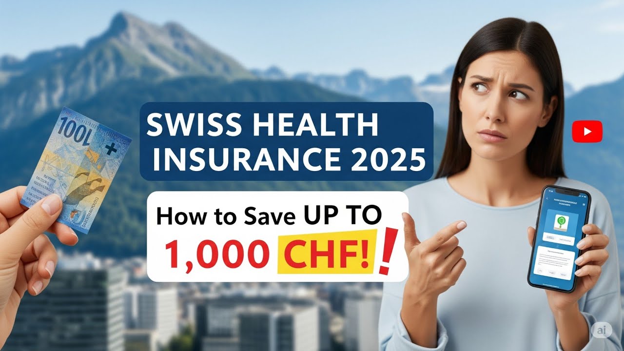 🇨🇭 SWISS HEALTH INSURANCE 2025: How to Save UP TO 1,000 CHF! - YouTube