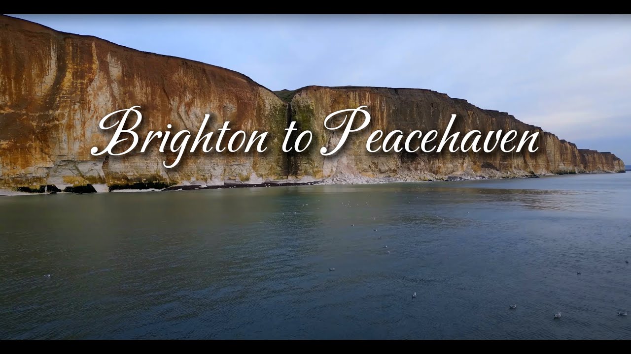 Brighton Pier to Peacehaven - A Solo Hiking Movie - YouTube