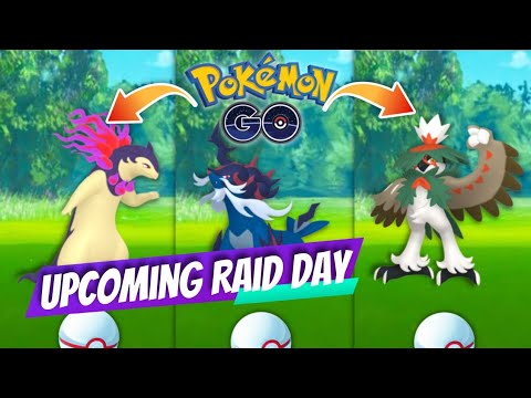 Upcoming Raid Day Pokemons in Pokemon Go | Raid Day Pokemon Go - YouTube