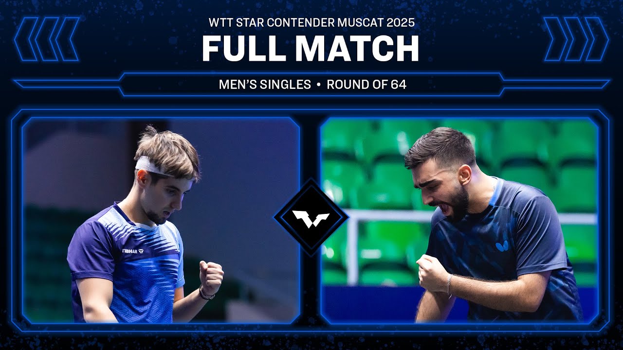 FULL MATCH | Eduard Ionescu vs Navid Shams | MS R64 | #WTTMuscat 2025 ...